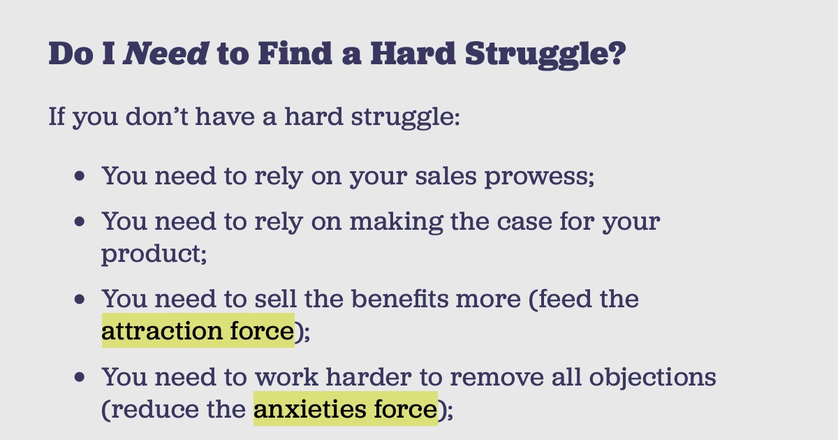 Do I Need to Address a Hard Struggle? | sharpen.page: A Page Sharpening ...